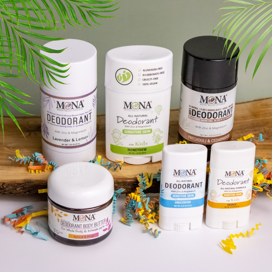 MONA BRANDS: Award-winning & 100% Natural Deodorant for Sensitive Skin
