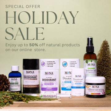 MONA BRANDS: Award-winning & 100% Natural Deodorant for Sensitive Skin